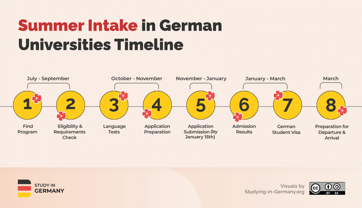 8 Steps to Study in Germany: Monthly Planning Timeline